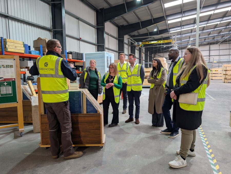 Sovereign Network Group Visit Greencore - Greencore Homes